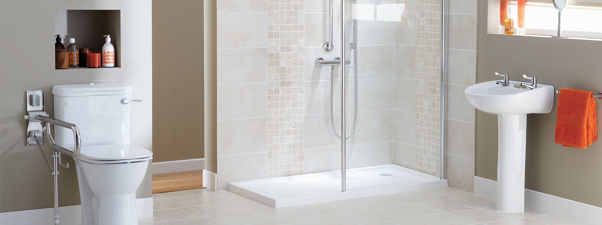 Accessible Walk In Showers Designed And Fit By More Ability